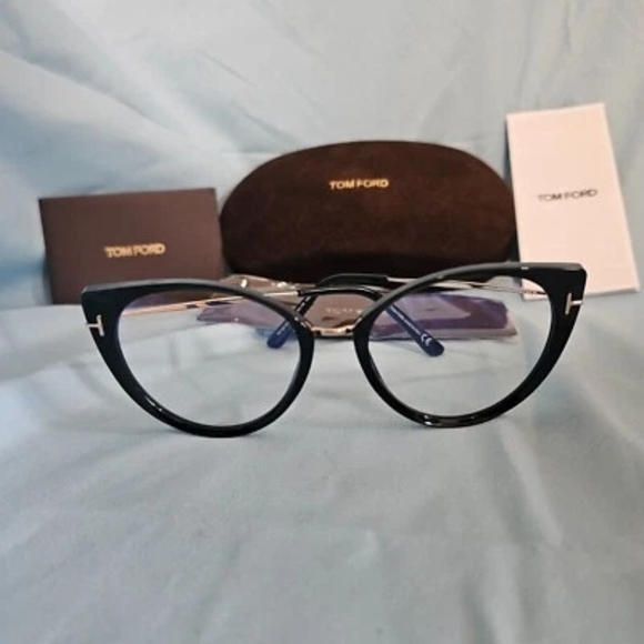 Tom Ford | Accessories | Tom Ford Black Cateye Glasses With Highquality ...